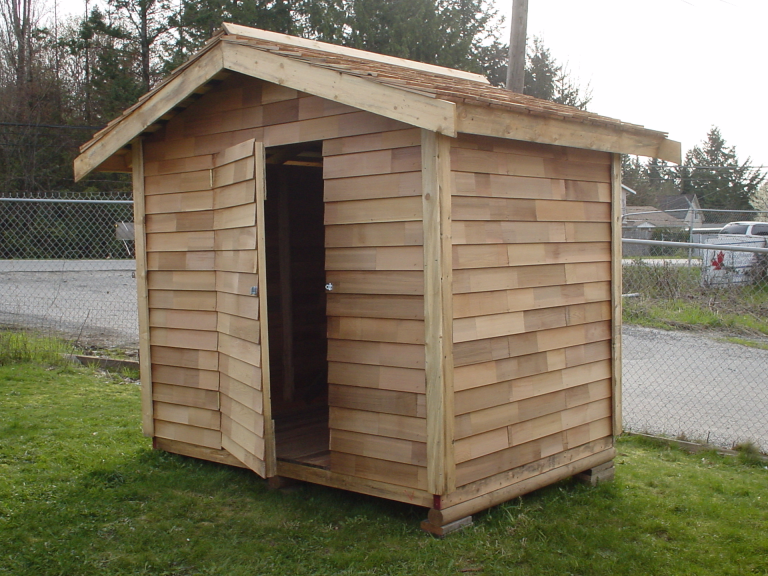 Sheds - Surrey Cedar - Lumber, Panels, Siding, Shingles, Furniture ...