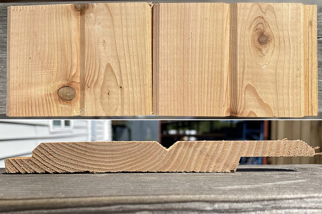 Cedar Siding - Bevel, Channel and Tongue & Groove / T&G.